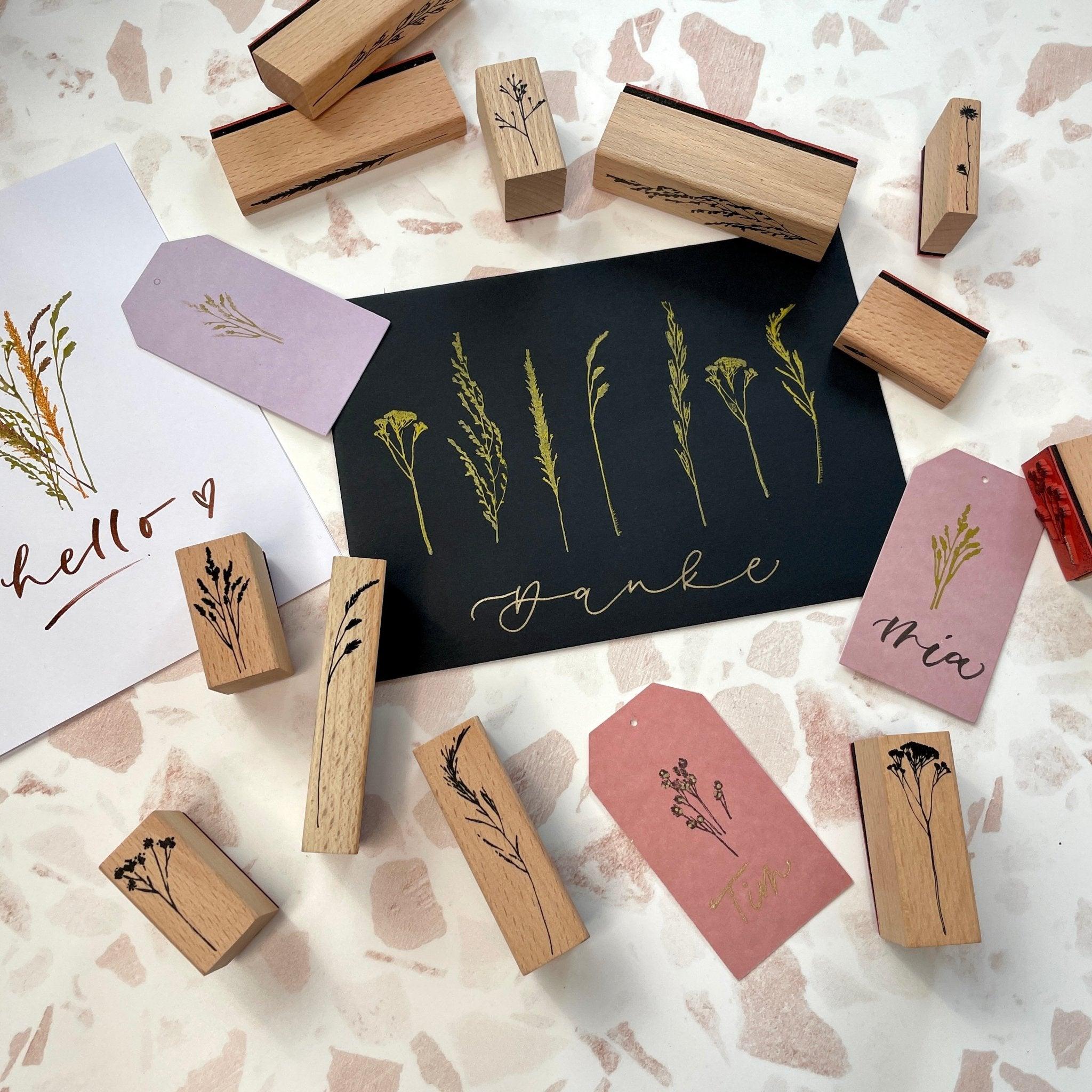 Stempelset Gräser bei Stifteliebe